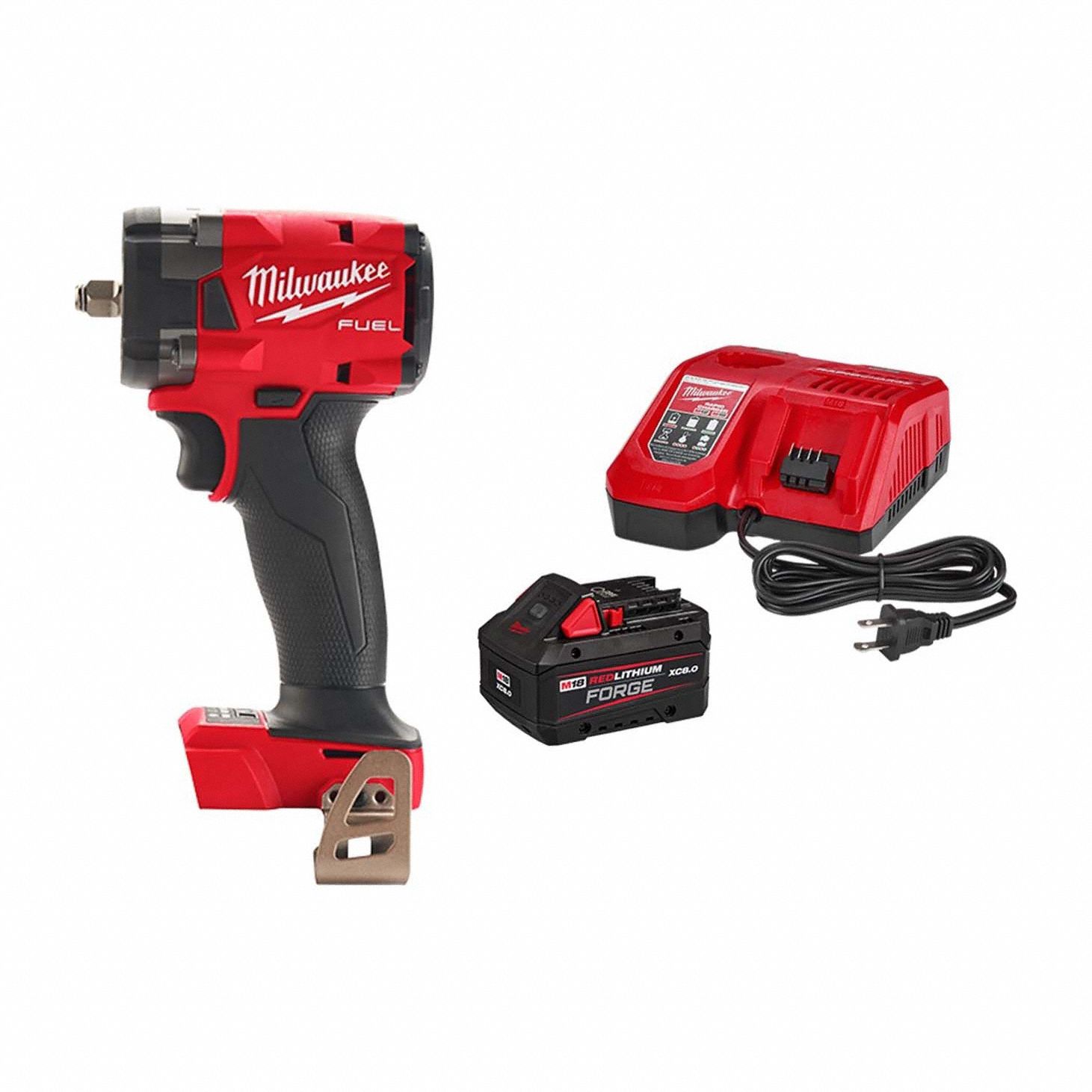 MILWAUKEE TOOL & EQUIPMENT, 3/8 in Drive Size, 250 ft-lb Fastening ...