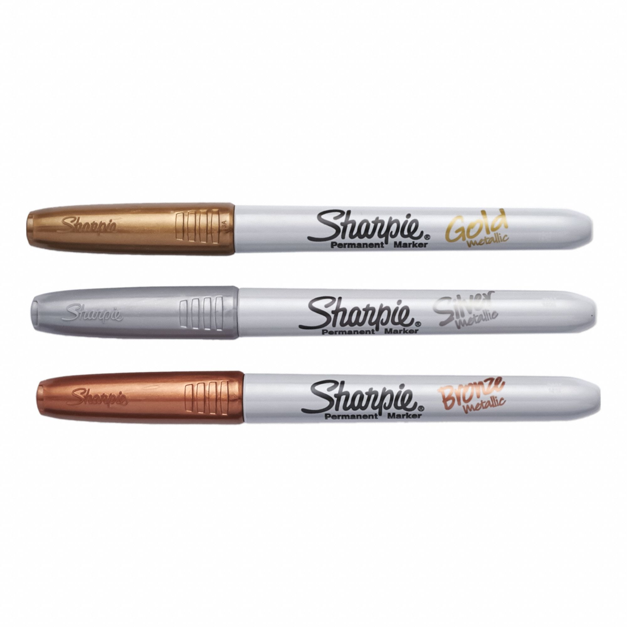 SHARPIE, Assorted, Bronze/Gold/Silver, Permanent Marker - 841WP0 ...