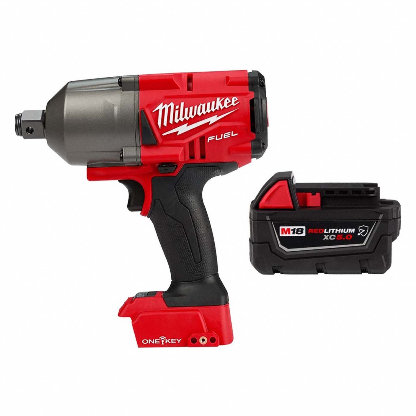 MILWAUKEE, 3/4 in Drive Size, 1,200 ft-lb Fastening Torque, Impact ...