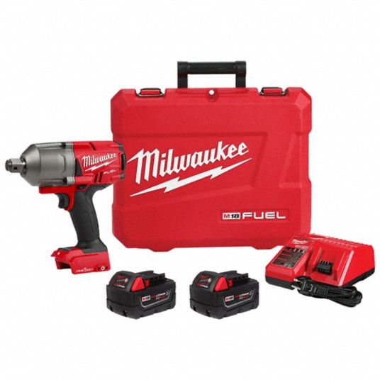 3/4 in Drive Size, 1,000 ft-lb Fastening Torque, Impact Wrench Kit ...