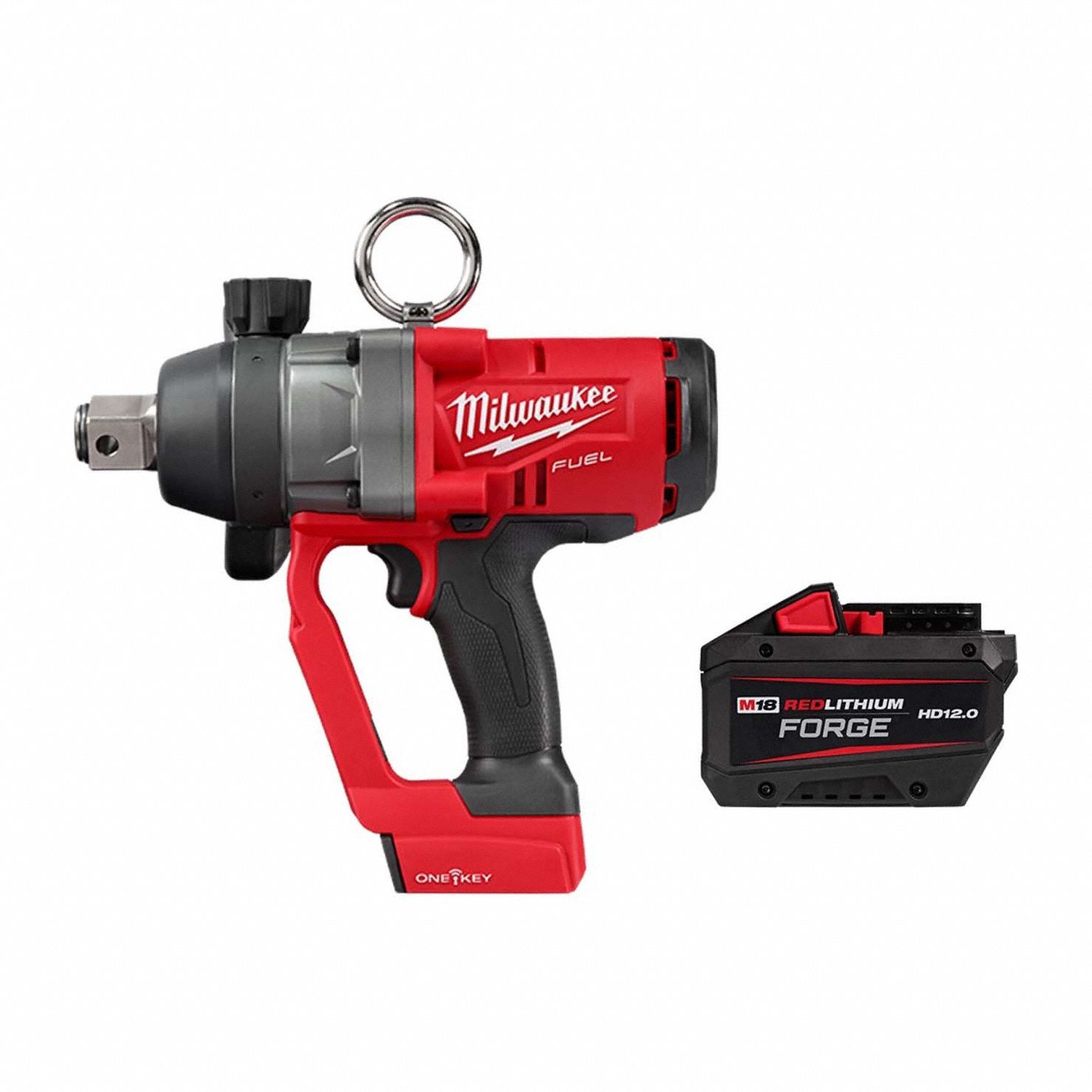 MILWAUKEE TOOL & EQUIPMENT, 1 in Drive Size, 1,500 ft-lb Fastening ...