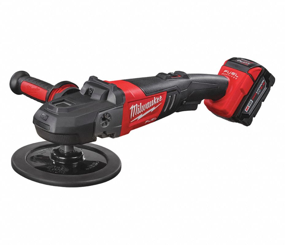 MILWAUKEE Kit de Pulidora Inalámbrica, 7", 2200 rpm - Pulidoras y ...