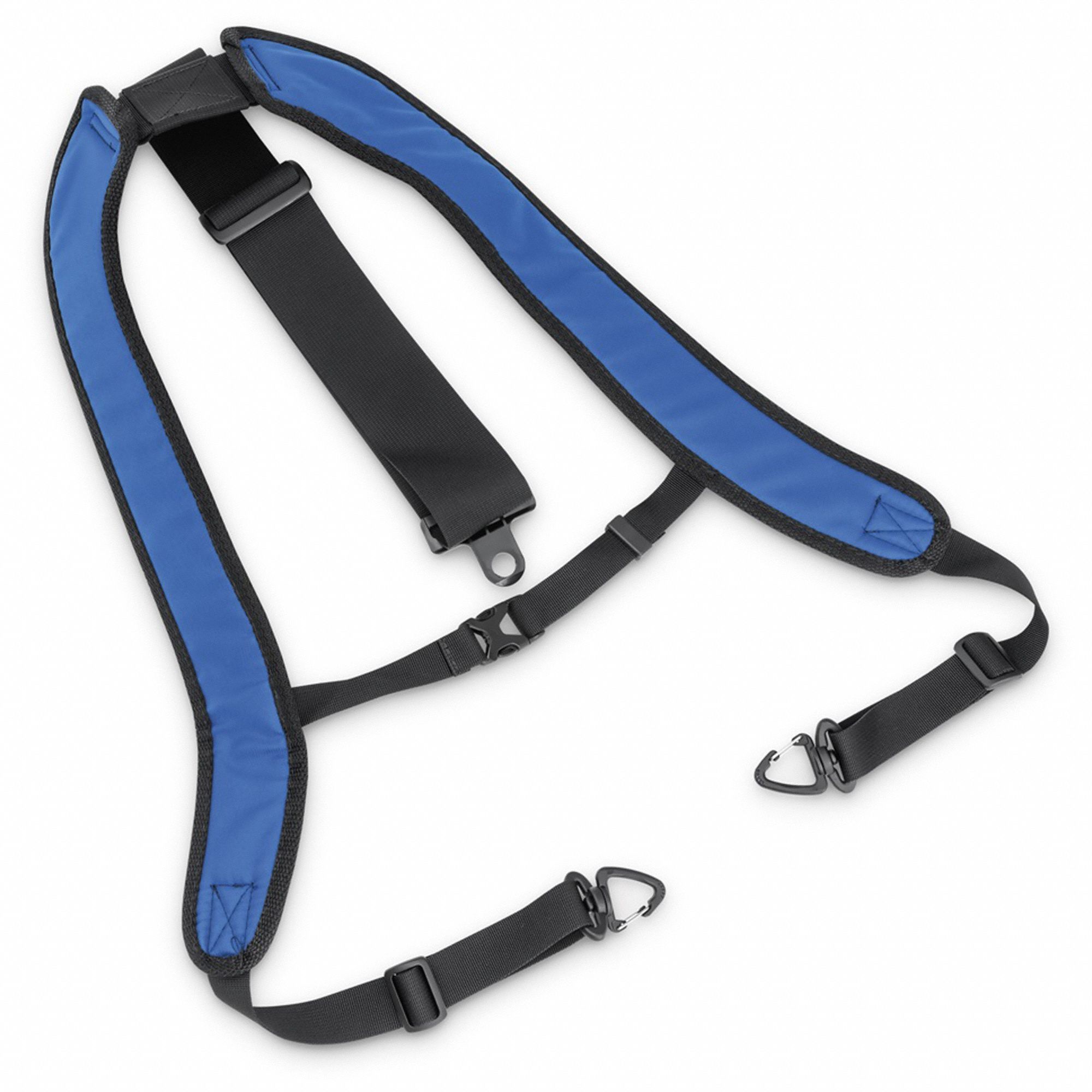 Black/Blue, Nylon, PAPR Shoulder Straps - 793G02|287177 - Grainger