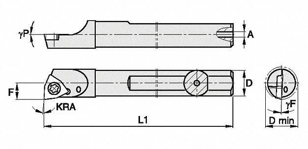 WIDIA, WP Insert, Trigon, Indexable Boring Bar - 287CA4|QSBIW37553R ... WIDIA, WP Insert, Trigon, Indexable Boring Bar - 287CA4|QSBIW37553R ...