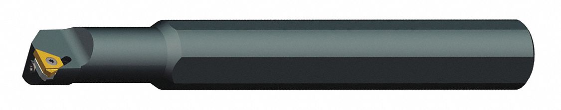 WIDIA Indexable Thread Turning Tool Holder: Right Hand, 1 in Shank Wd ...