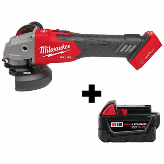 5 in_4 1/2 in Wheel Dia, Brushless Motor, Angle Grinder - 382YT0|2883 ...