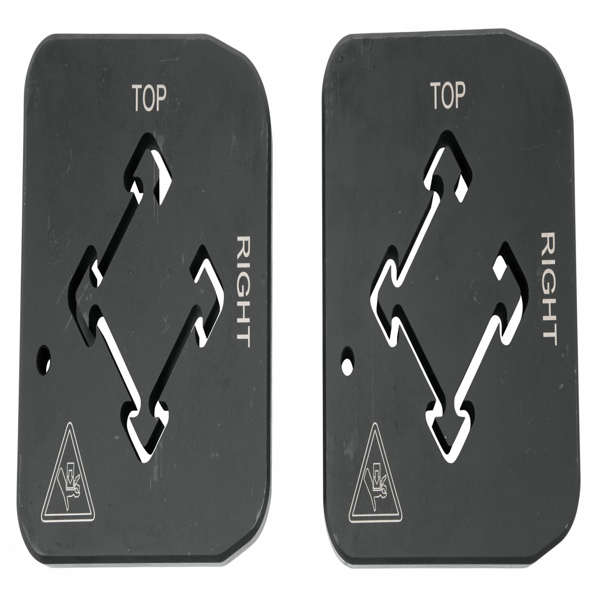 WILTON, (2) Identical Blades, For 2 1/8 in Strut Wd, Blades - 801NH6 ...