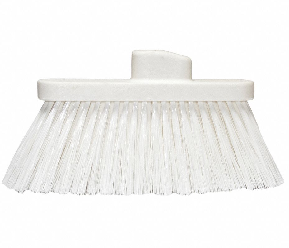 BRUSHTECH Escoba Angular, PBT, 10-7/10", Blanco, 10.7" - 28A067 | 4702W ...