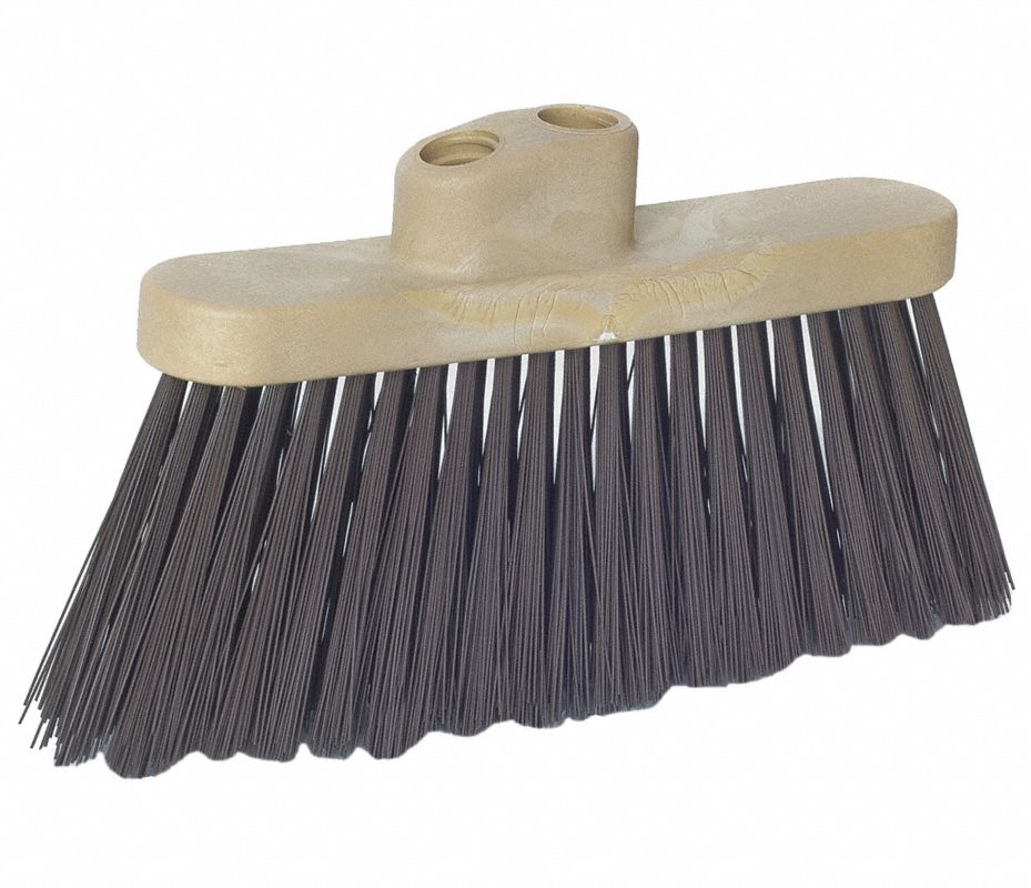 BRUSHTECH Escoba Angular, PBT, 10-7/10", Café, 10.7" - 28A069 | 4702T ...