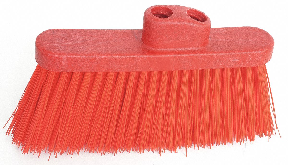 BRUSHTECH Escoba, PBT, 10-7/10", Rojo, 10.7" - 28A070 | 4702R ...