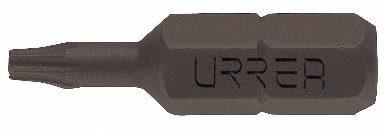 URREA Punta de Poder Torx® T40 , 1/4" , Longitud Total de la Punta 1" - Puntas de Destornillador ...
