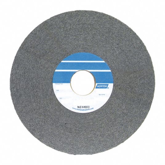 NORTON 6 in Deburring Convolute Wheel, 1 in W, 1 in Arbor Hole, Medium ...