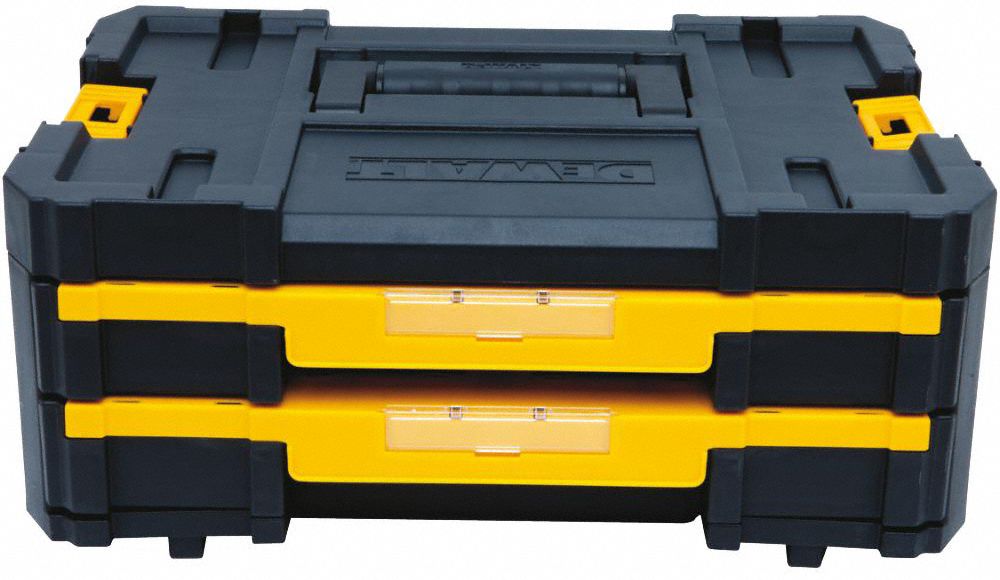 DEWALT TSTAK, 16 1/4 in W, 12 1/4 in D, Tool Box - 28AD30|DWST17804 ...