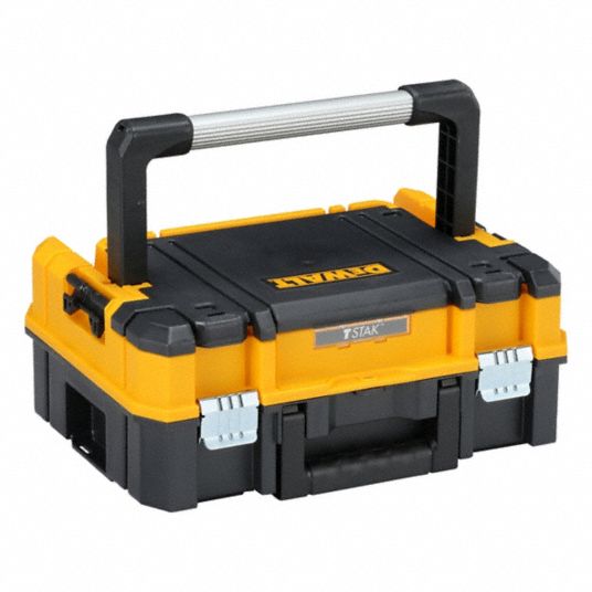 DEWALT TSTAK, 17 1/4 in W x 13 in D x 17 7/8 in H, Plastic, Tool Box ...