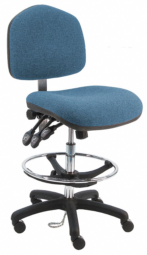BENCHPRO, Washington, Blue, Drafting Chair - 28AD72|WNT-F-TLC-WW-BLUE ...