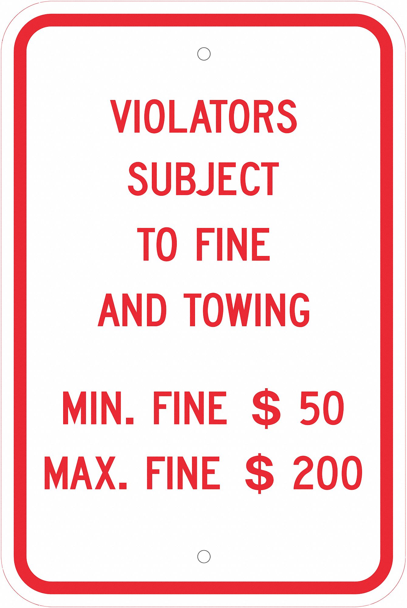 Handicap Parking Sign, MUTCD Code N/A, Retroreflective Grade Engineer ...