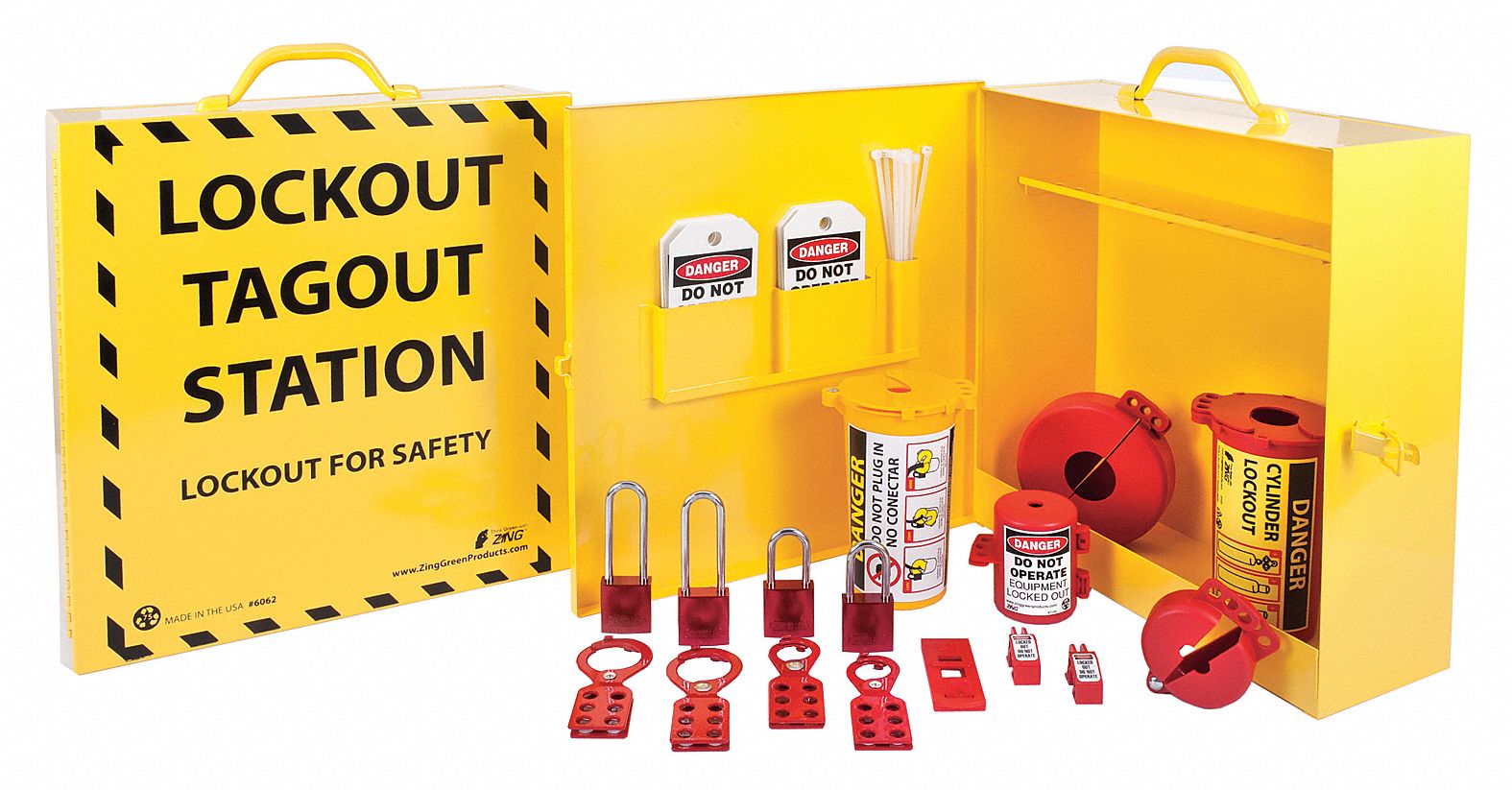 ZING, 37 Components Included, Electrical/Valve, Lockout Station ...