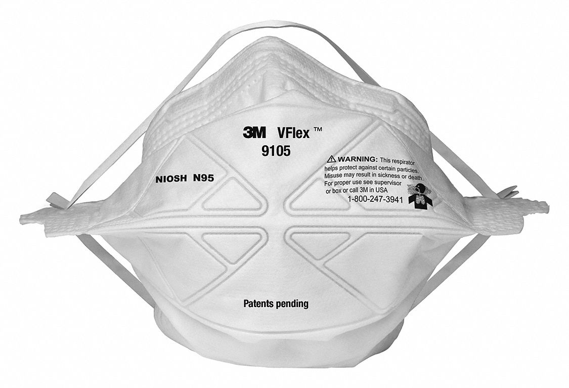 3M Mascarilla Desechable Blanco Talla Universal - 28C081 | 9105 ...