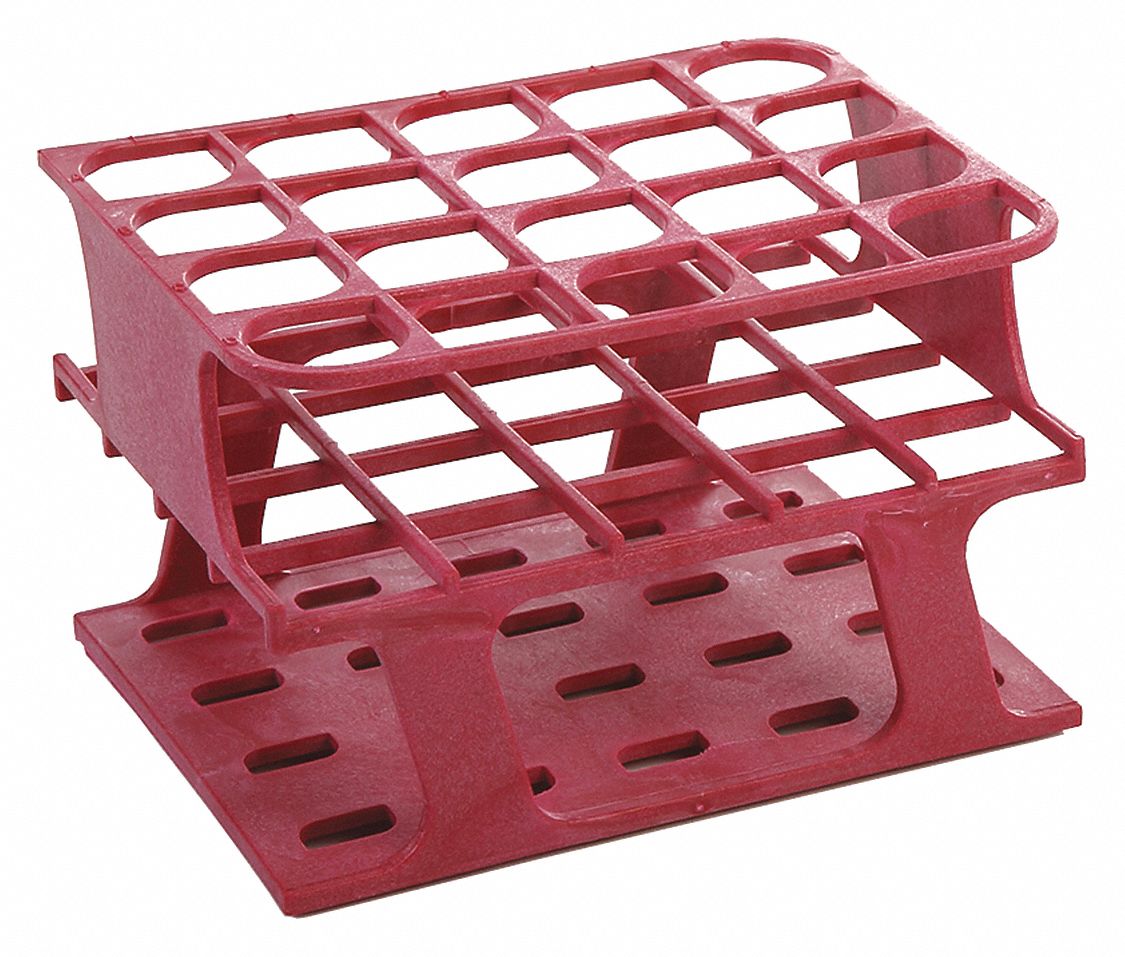 3 3/8 in Overall Wd, 5 in Overall Ht, Tube Rack - 28CR74|HS27503D ...