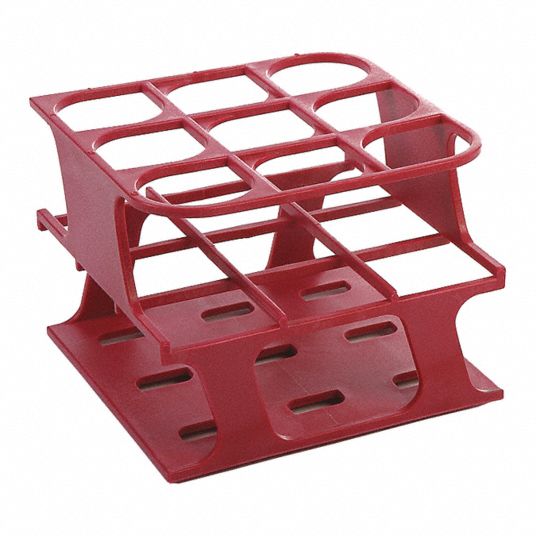 3 3/8 in Overall Wd, 4 3/8 in Overall Ht, Tube Rack - 28CR82|HS27505D ...