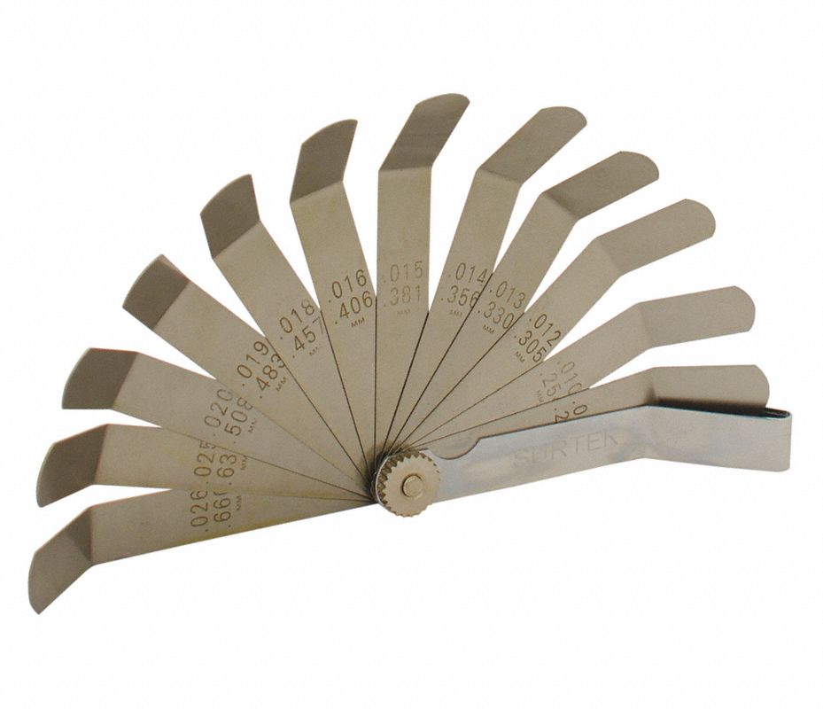 SURTEK Calibrador de 12 Hojas - 28D558 | 107323 - Grainger México