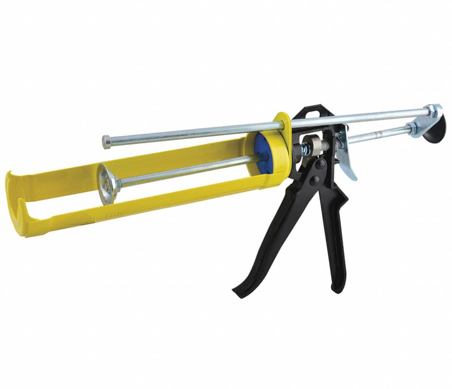SURTEK Pistola de Calafatear Reforzada doble , Color Amarillo - 28E345 ...