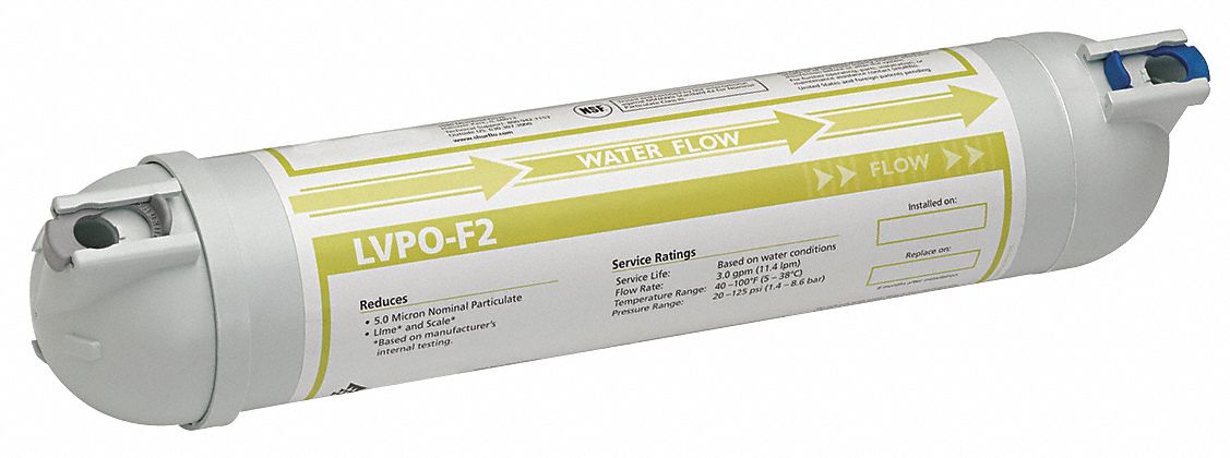 SHURFLO, 5 micron, 3 gpm, Inline Water Filter - 28EA01|94-470-00-75 ...