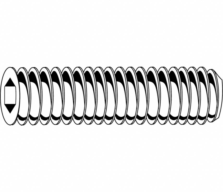 IMPORTACIONES TOLEDO Tornillo Opresor Allen Acero Inoxidable 1/2" con ...