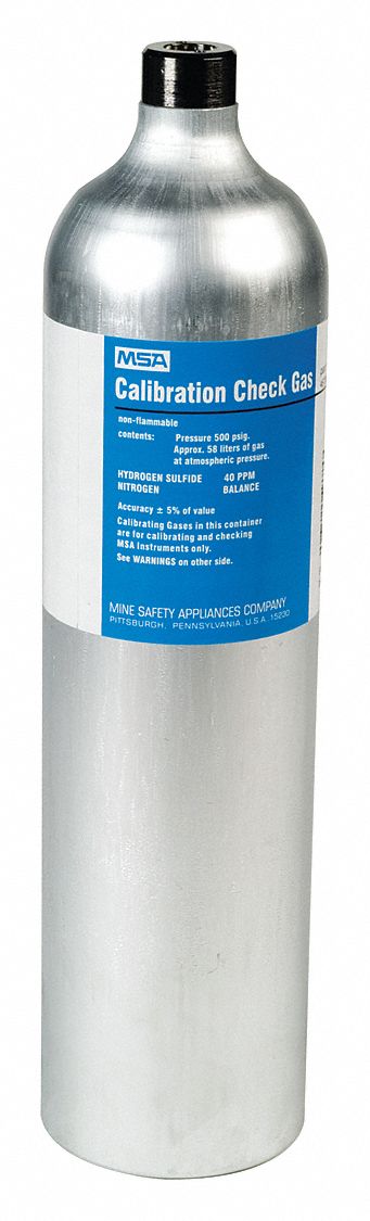 MSA Gas de Calibración,Mezcla 25 ppm NH3,34L - 28F591 | 711078 ...