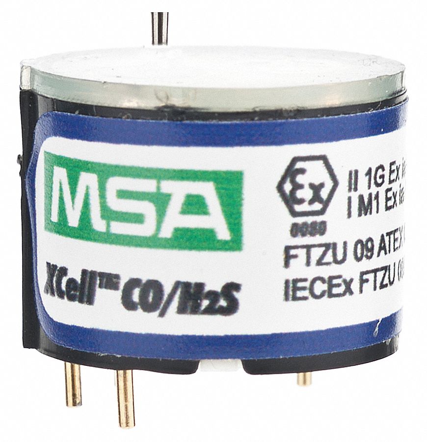 MSA Sensor de Reemplazo , Detecta Monóxido de Carbono y Ácido ...