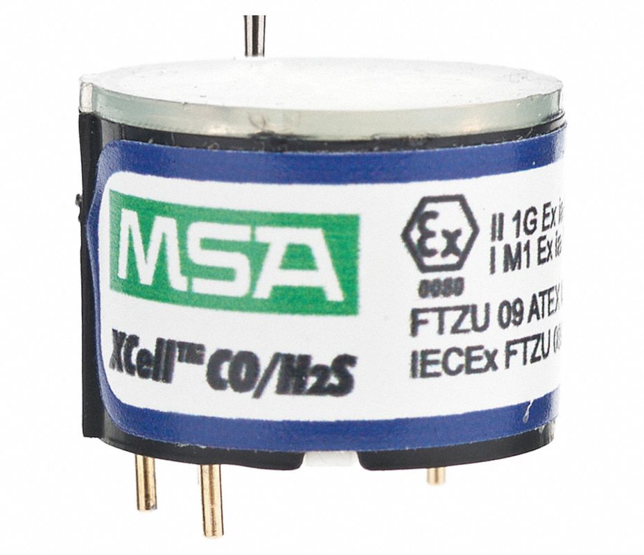 MSA Sensor de Reemplazo , Detecta Monóxido de Carbono y Ácido ...