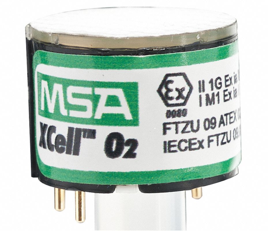 MSA Sensor de Reemplazo , Detecta Oxígeno , Rango del Sensor 0 a 30% ...