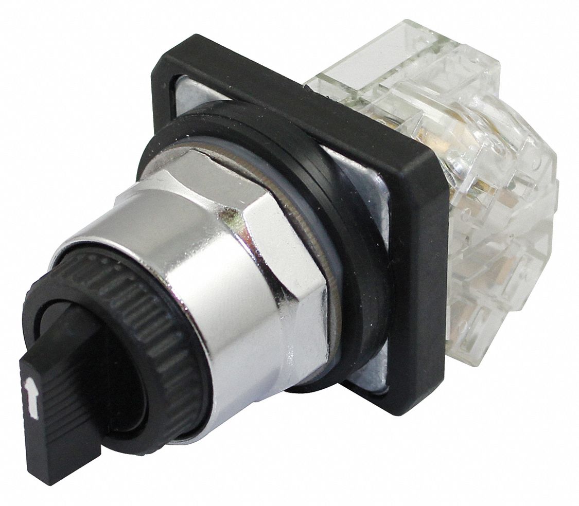 DAYTON SELECTORSW,30MM,3STD,MOMENTARY,CAM - Non-Illuminated Selector ...