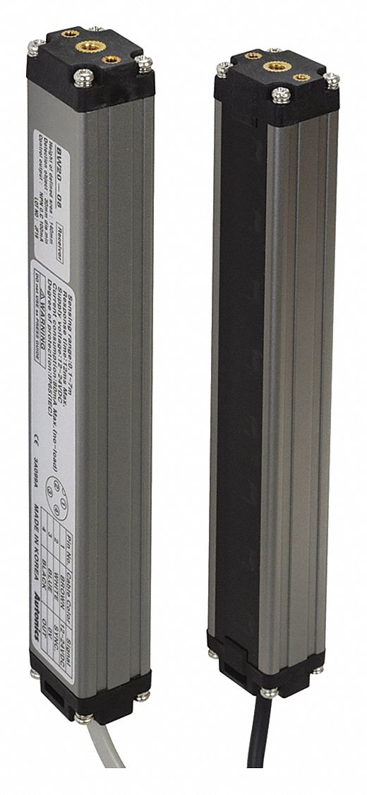 AUTONICS AREA SENSOR,PNP,METAL,20MM,48 BEAM - Photoelectric Area ...