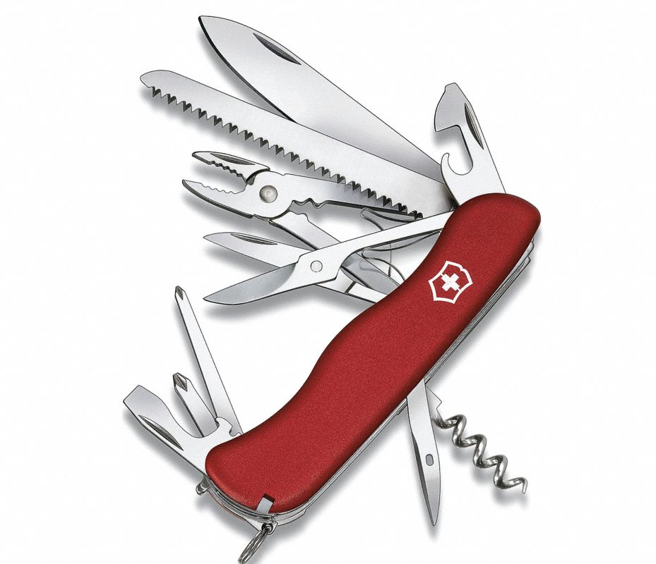 VICTORINOX Navaja Multiherramienta Hercules con 18 herramientas Acero ...