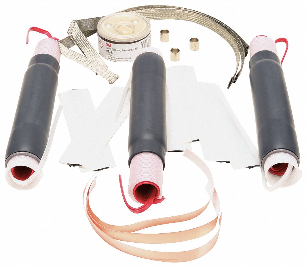 3M Terminal Contráctil,8 a 4 AWG,1 EA - Terminales de Cable - 28G322 ...