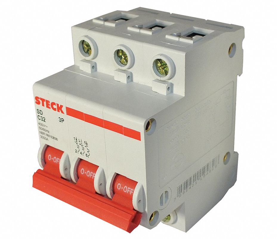 STECK Interruptor Termomagn.,32A,2-1/8An plg - 28G480 | SD63C32 - Grainger México