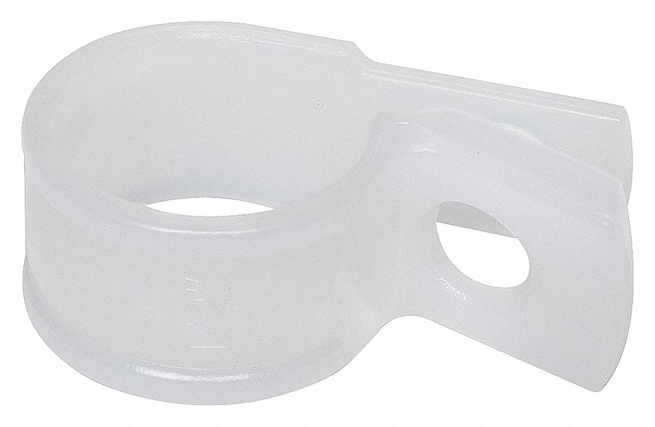GRAINGER APPROVED CABLE CLAMP,1.06X0.37 IN,PK100 - Cable, Wire and Hose ...