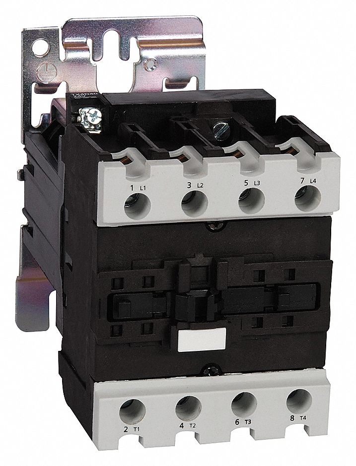 DAYTON CONTACTOR ,IEC,40A,4P,24VDC,2NO/2NC - IEC Magnetic Contactors ...