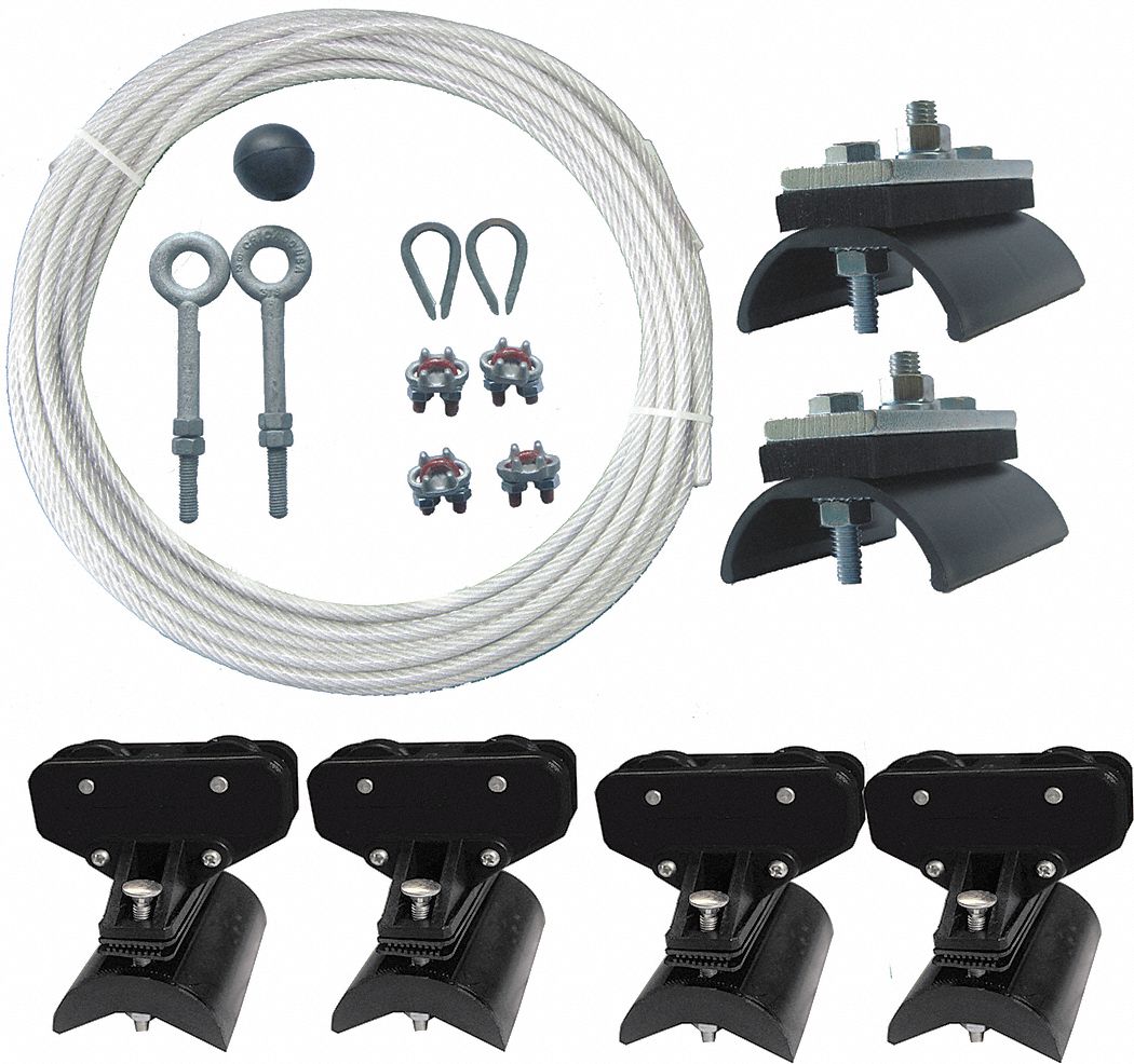 DAYTON FESTOON SYSTEM KIT,1/4 IN ROPE,L 40 - Cable/Hose Festoon Systems ...