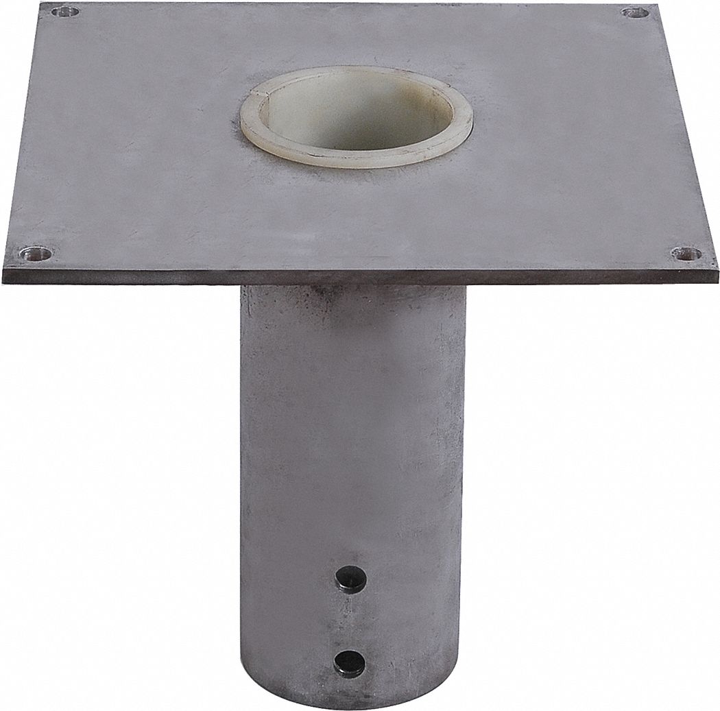 DAYTON MOUNTING BASE,FLUSH MOUNT,1/2 T,GAL - Davit Crane Mounting Bases ...