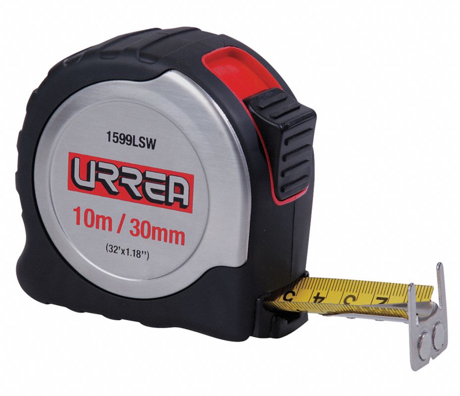 URREA Cinta métrica 5m Acero Cerrojo automático 3 remaches - Cintas de ...