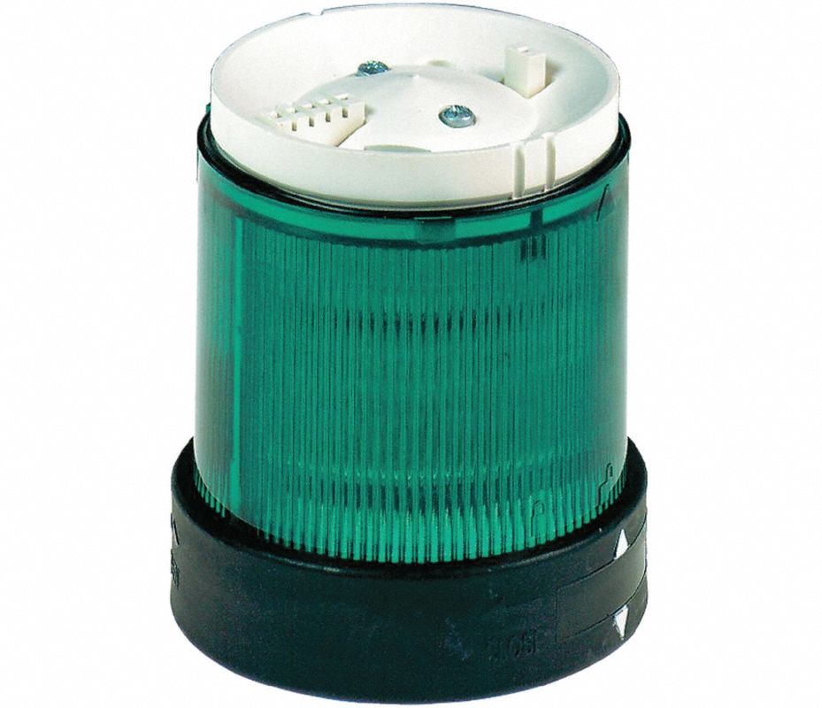 SCHNEIDER ELECTRIC Unidad Luminosa, Verde, Voltaje 24VCA/VCD, Diámetro ...