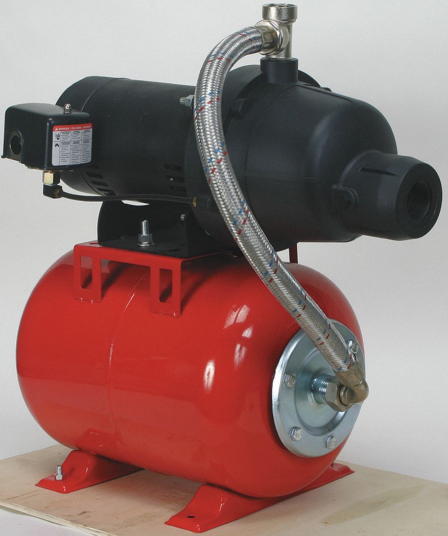 DAYTON SHALLOW WELL JET PUMP, PLASTIC, 1/2 - Jet Pump Systems ...