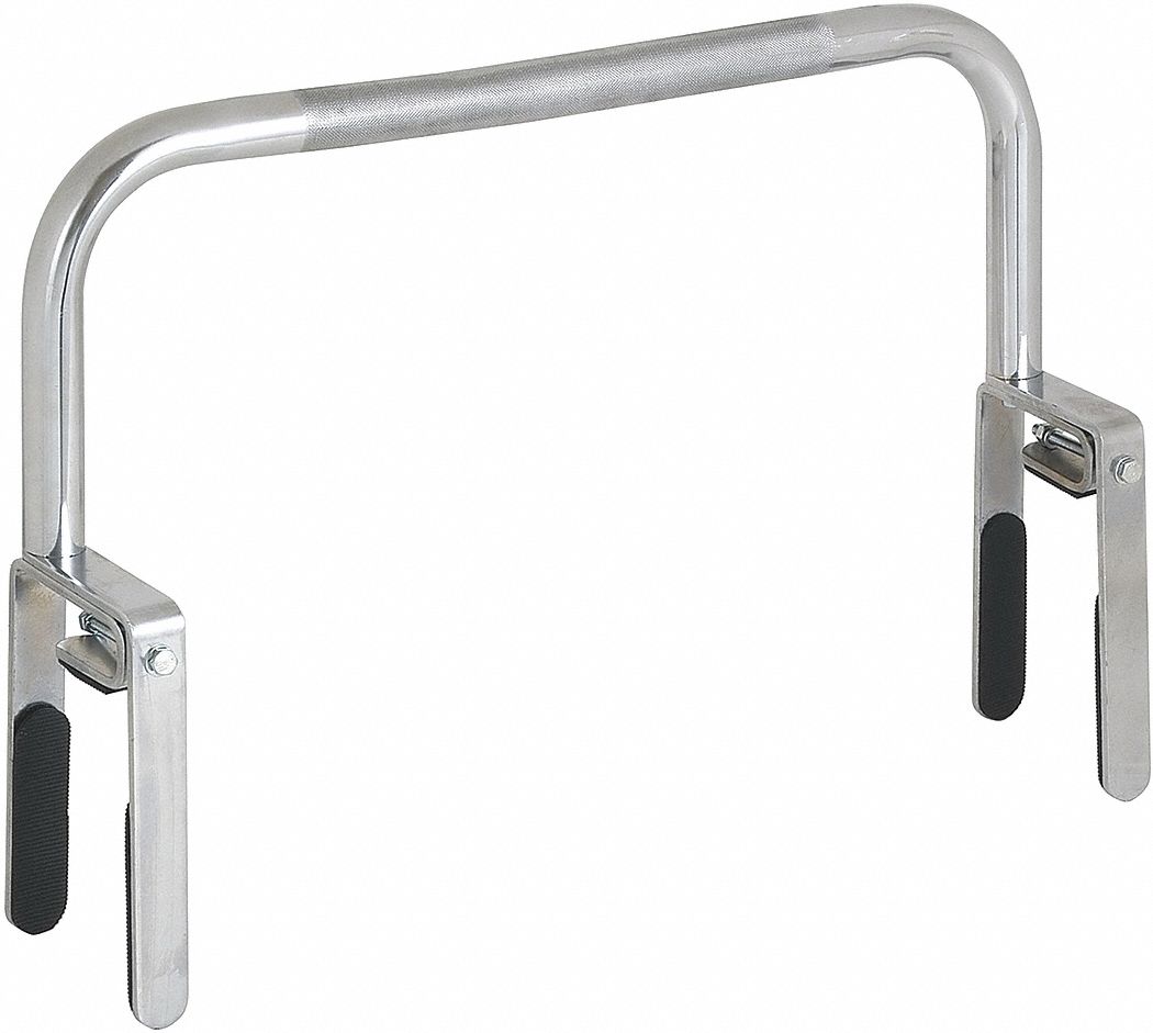 APPROVED VENDOR SAFETY RAIL,SILVER,7 IN L - Bathroom Safety Bars and ...