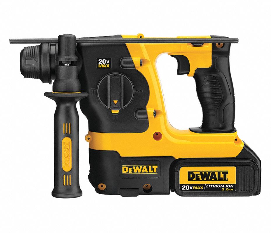DEWALT Rotomartillo, 20 Voltaje, 0 a 4500 Golpes por Minuto, Batería ...