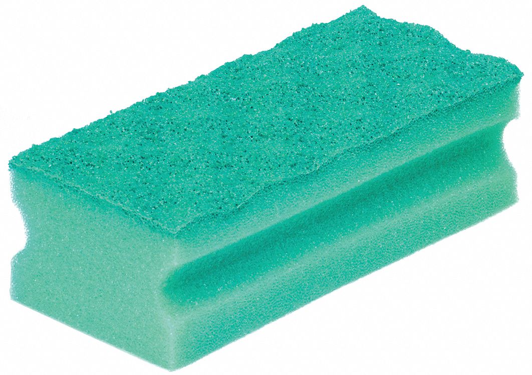 VILEDA PROFESSIONAL Fibra, Material: Poliuretano, Verde, 5-33/64 ...