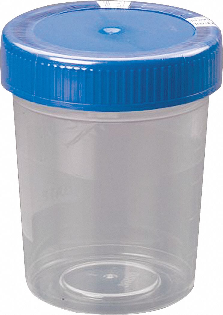 LAB SAFETY SUPPLY SPECIMEN CONTAINER,STERILE,PK280 - Bottles and Jars ...