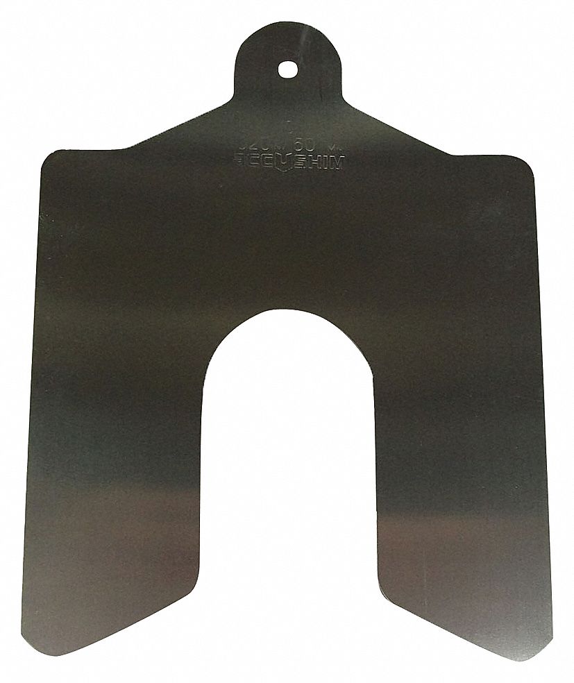 APPROVED VENDOR SLOTTED SHIM,2X2 INX0.125IN,PK5 - 10644 - GGS36D730 ...