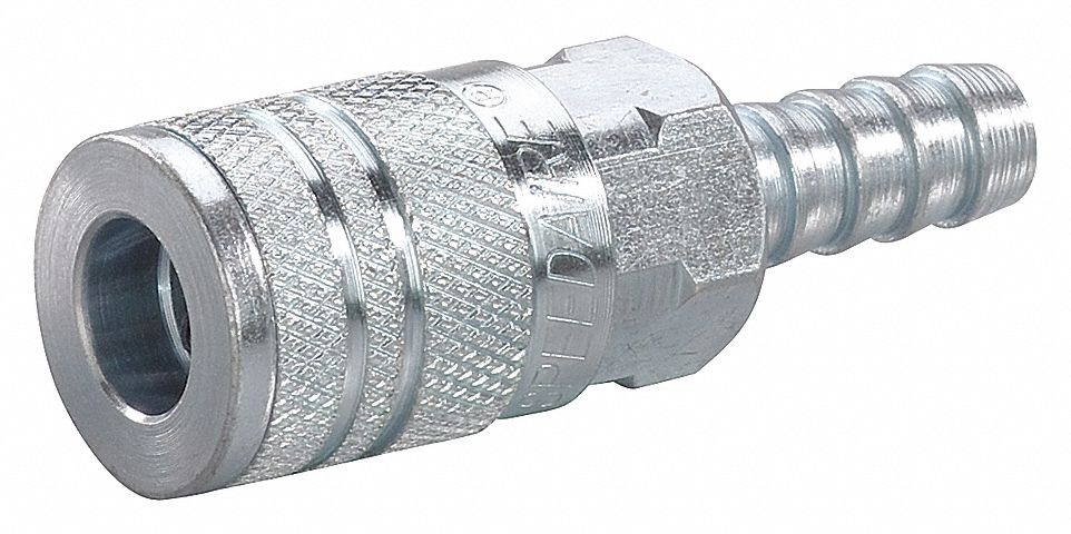 SPEEDAIRE QUICK COUPLER,3/8 BARB - Quick Connect Air Couplings ...
